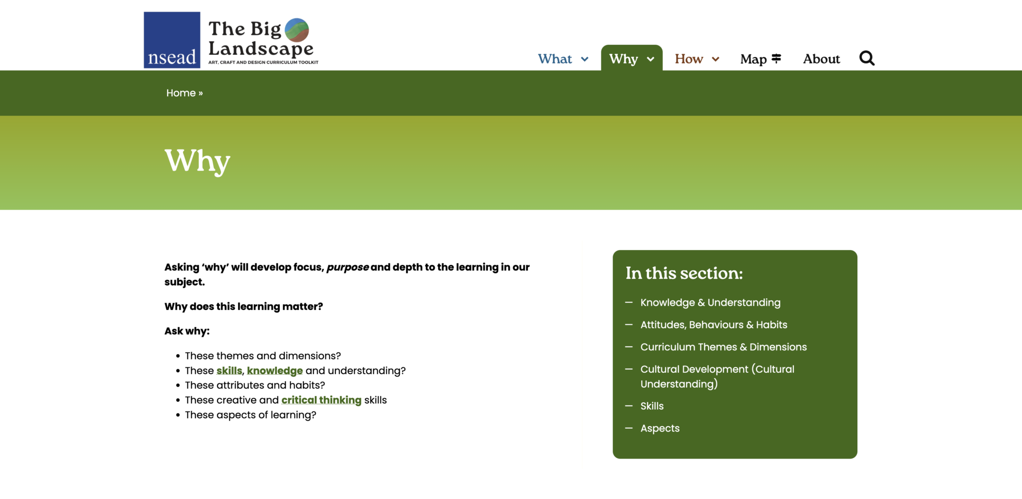 The Big Landscape explained - The Big Landscape